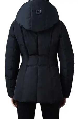 Mackage Adali Hooded Down Jacket - Black