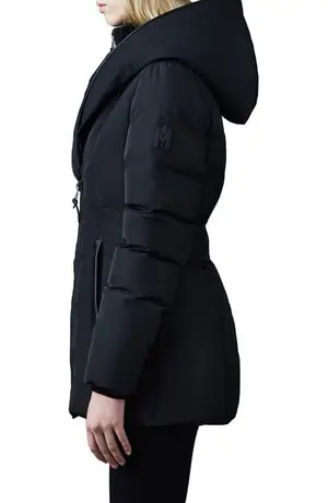 Mackage Adali Hooded Down Jacket - Black