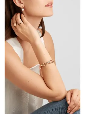 pomellato - Pomellato 18-karat Rose Gold Link Bracelet