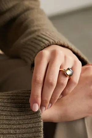 Pomellato Nudo Maxi Prasiolite Ring - Gold