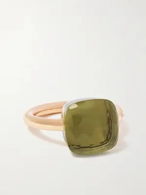 Pomellato Nudo Maxi Prasiolite Ring - Gold
