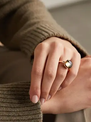 Pomellato Nudo Maxi Prasiolite Ring - Gold