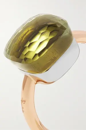 Pomellato Nudo Maxi Prasiolite Ring - Gold