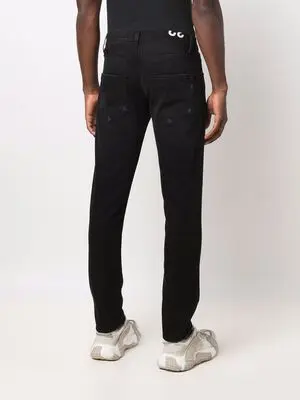 DONDUP Slim-cut Jeans - Black