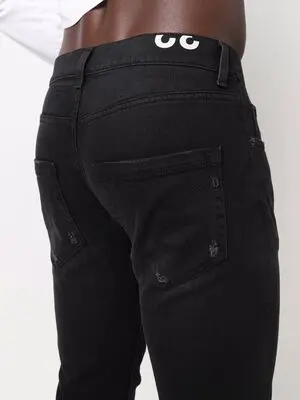 DONDUP Slim-cut Jeans - Black