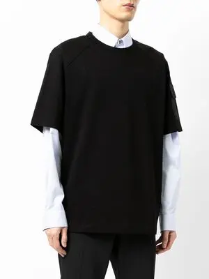JUUN.J Embroidered-logo T-shirt