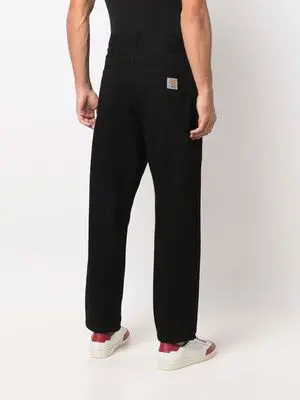 Carhartt Work In Progress Newel Straight-leg Jeans - Black