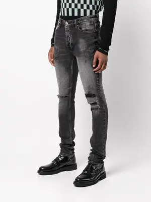 Ksubi Van Winkle Burnt Skinny Jeans