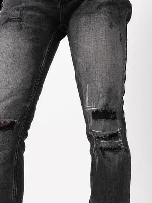 Ksubi Van Winkle Burnt Skinny Jeans