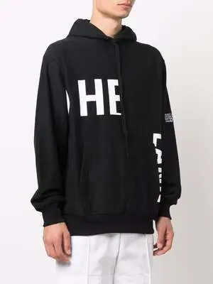 Helmut Lang Logo-print Pullover Hoodie