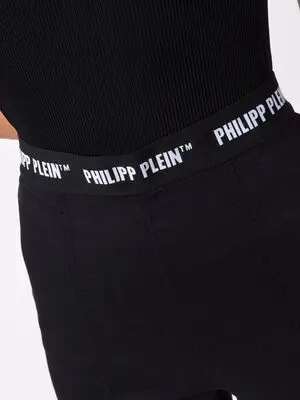 Philipp Plein Logo-waistband Jeggings