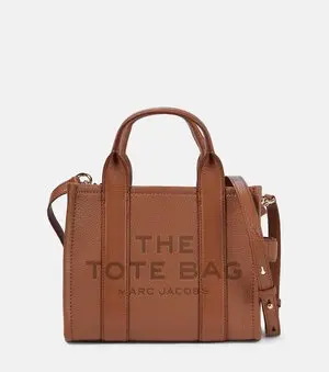 Marc Jacobs The Small Leather Tote Bag - Brown