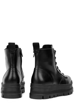 UGG Sidnee Leather Ankle Boots