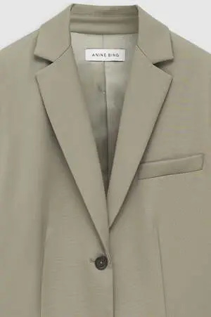 ANINE BING Quinn Blazer Khaki