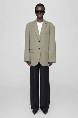 ANINE BING Quinn Blazer Khaki