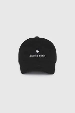 ANINE BING Jeremy Baseball Cap Black