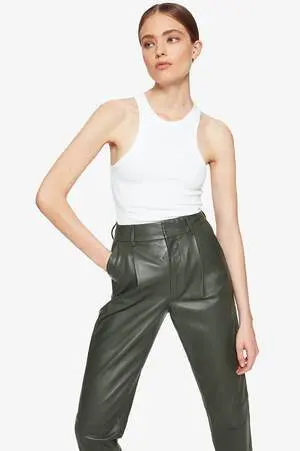 ANINE BING Becky Leather Trouser