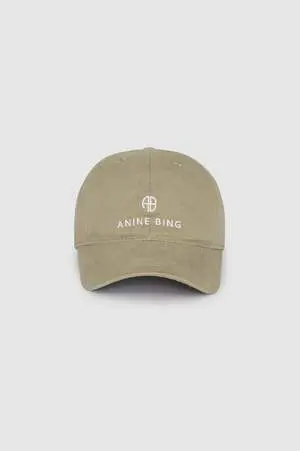 ANINE BING Jeremy Baseball Cap Khaki