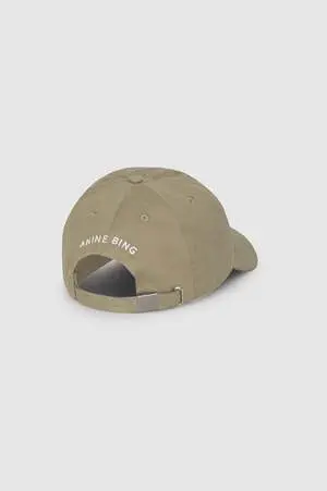 ANINE BING Jeremy Baseball Cap Khaki