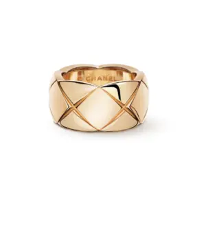 Chanel Coco Crush Ring - Beige Gold