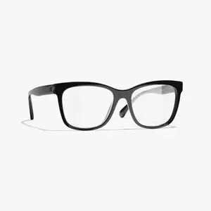 Chanel Square Eyeglasses - Black & Yellow