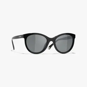Chanel Chanel Pantos Sunglasses Black