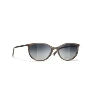 Chanel Chanel Pantos Sunglasses Gray