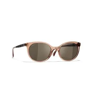 Chanel Chanel Pantos Sunglasses Transparent Brown