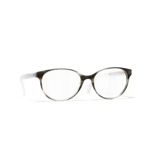 Chanel Pantos Eyeglasses Light Tortoise
