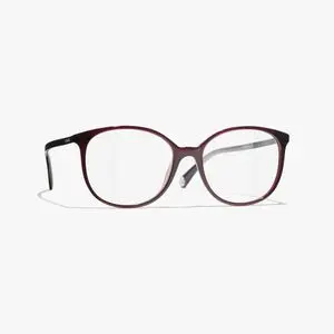 Chanel Pantos Eyeglasses Red