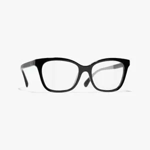 Chanel Rectangle Eyeglasses - Black