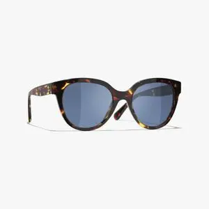 Chanel Butterfly Sunglasses - Tortoise & Black