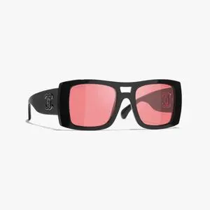 Chanel Chanel Pilot Sunglasses Black
