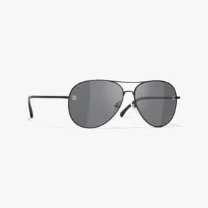 Chanel Pilot Sunglasses - Brown