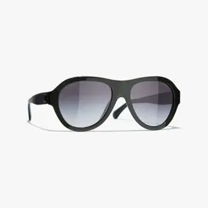 Chanel Chanel Pilot Sunglasses Green