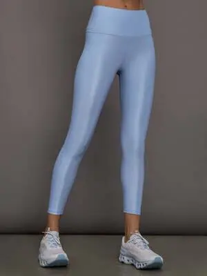 Carbon38 High Rise 7/8 Legging In Takara Shine - Serenity