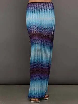 Missoni Long Skirt - Multi Blue