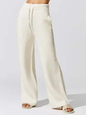 Carbon38 Sweater Pant Natural White