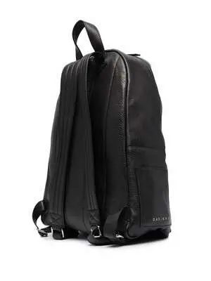Orciani Leather Backpack - Black