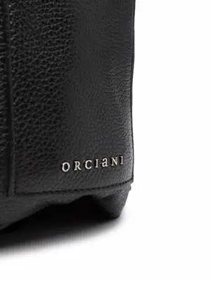Orciani Leather Backpack - Black