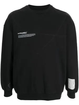 A-COLD-WALL* Slogan Print Sweathsirt
