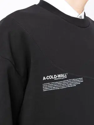 A-COLD-WALL* Slogan Print Sweathsirt