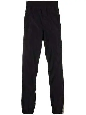 Palm Angels Pxp Logo-patch Track Pants - Black