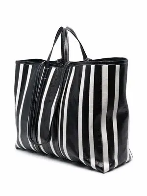 Balenciaga Large Barbes East-West Shopper Tote Bag In Black - 40