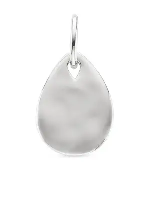 Monica Vinader Ziggy Mini Petal Pendant Charm - Silver