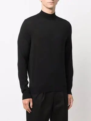 DRUMOHR Mock-neck Merino Jumper