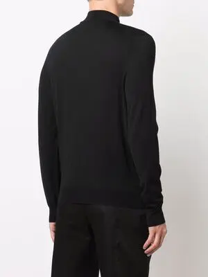 DRUMOHR Mock-neck Merino Jumper