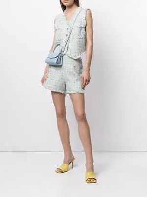 EDWARD ACHOUR PARIS Tweed-style Shorts