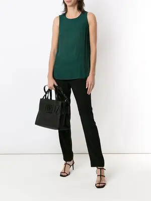Armani Exchange Logo Tote Bag - Black