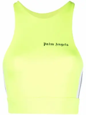 Palm Angels Side-stripe Logo Tank Top